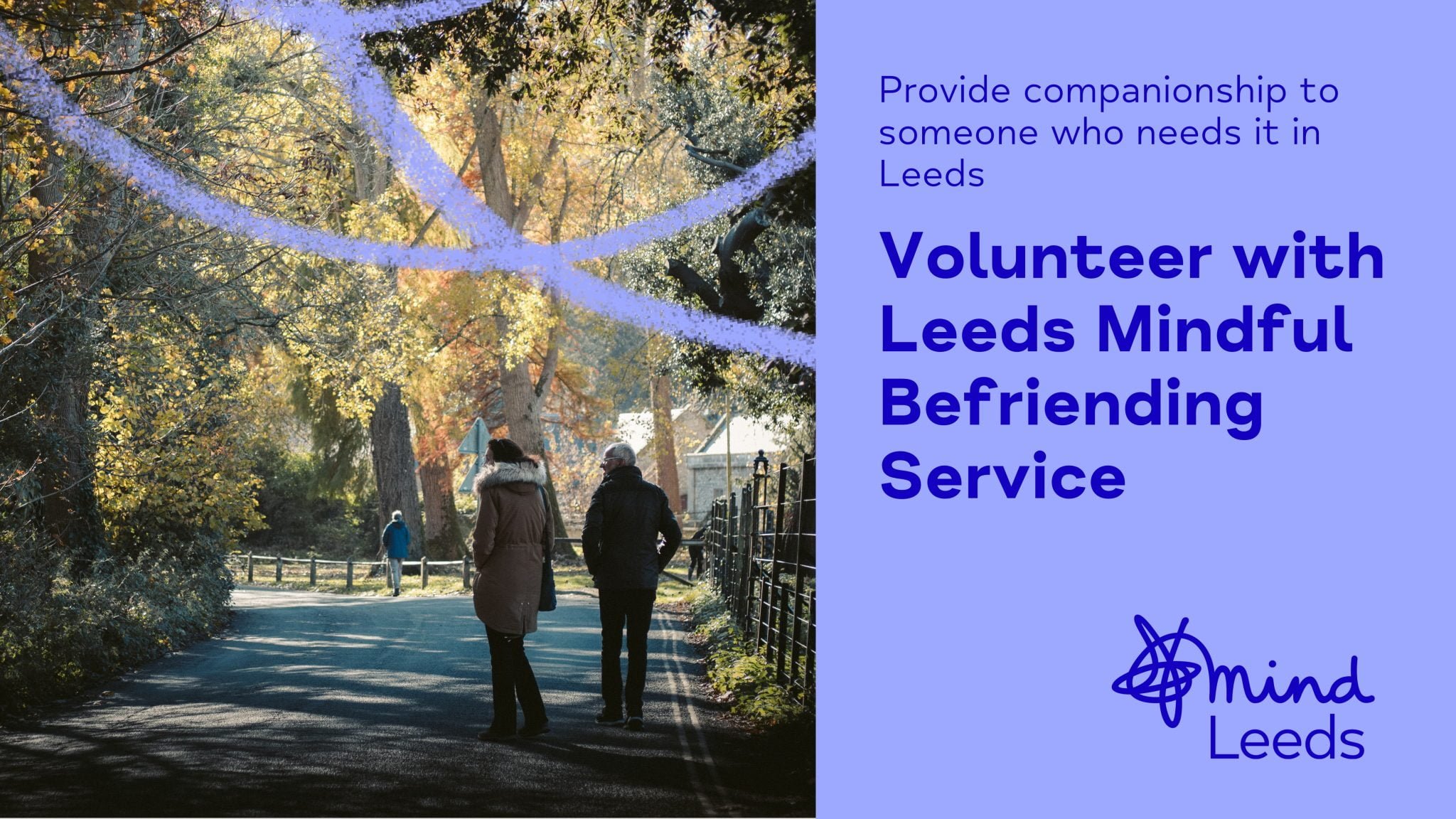 Become a volunteer befriender and help us tackle loneliness - Leeds Mind