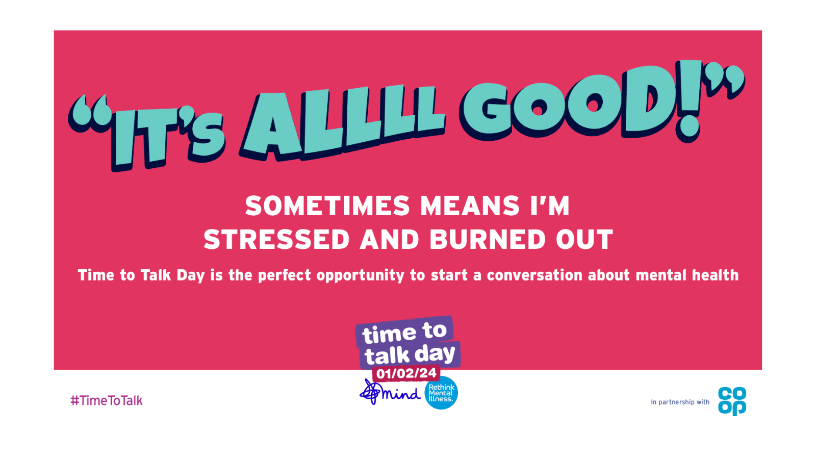 Time to Talk Day 2024: What I Really Mean - Leeds Mind